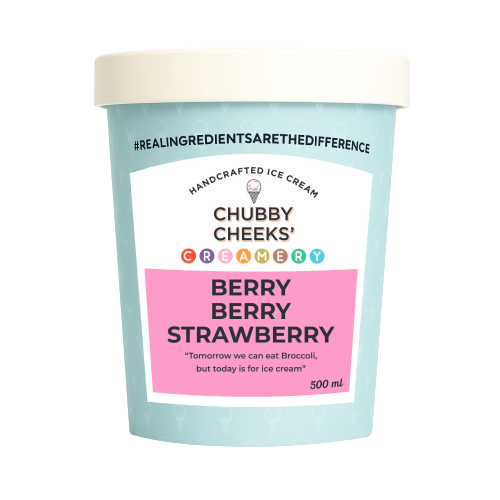 Berry Berry Strawberry – Chubby Cheeks Creamery